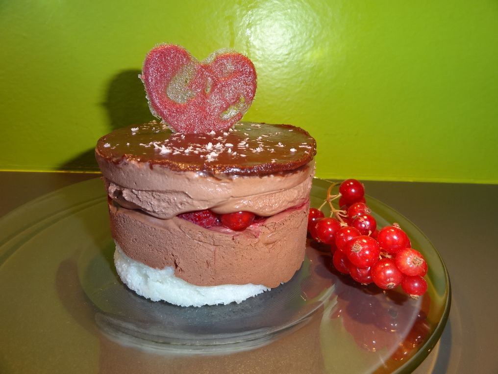Délice coco - choco - framboises - ElleAdore