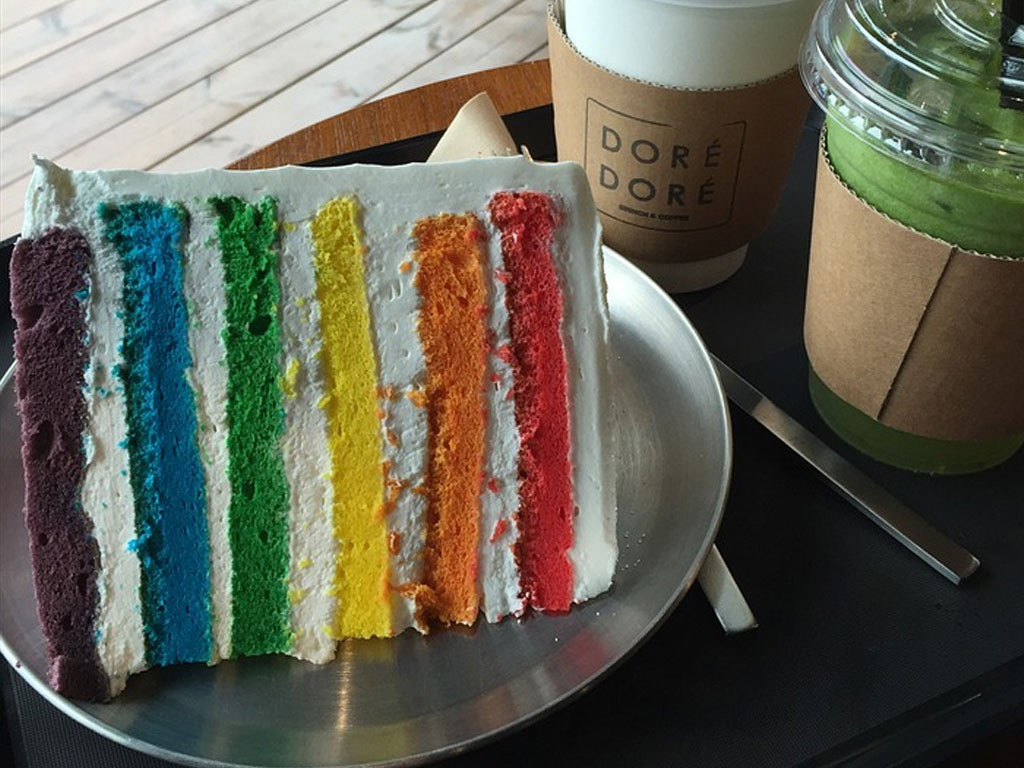 Recette du rainbow cake, aussi beau que bon ! - ElleAdore