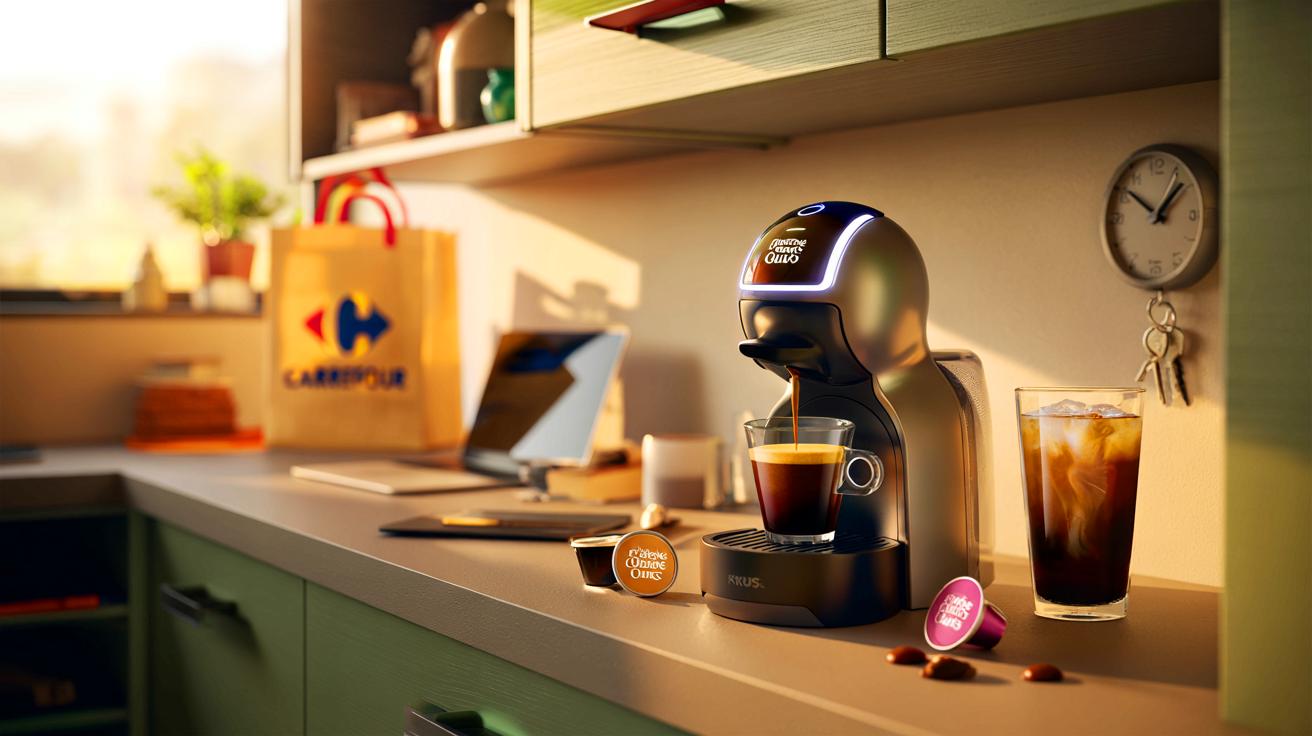 Carrefour frappe fort en novembre avec cette machine à café à -45 % qui ...