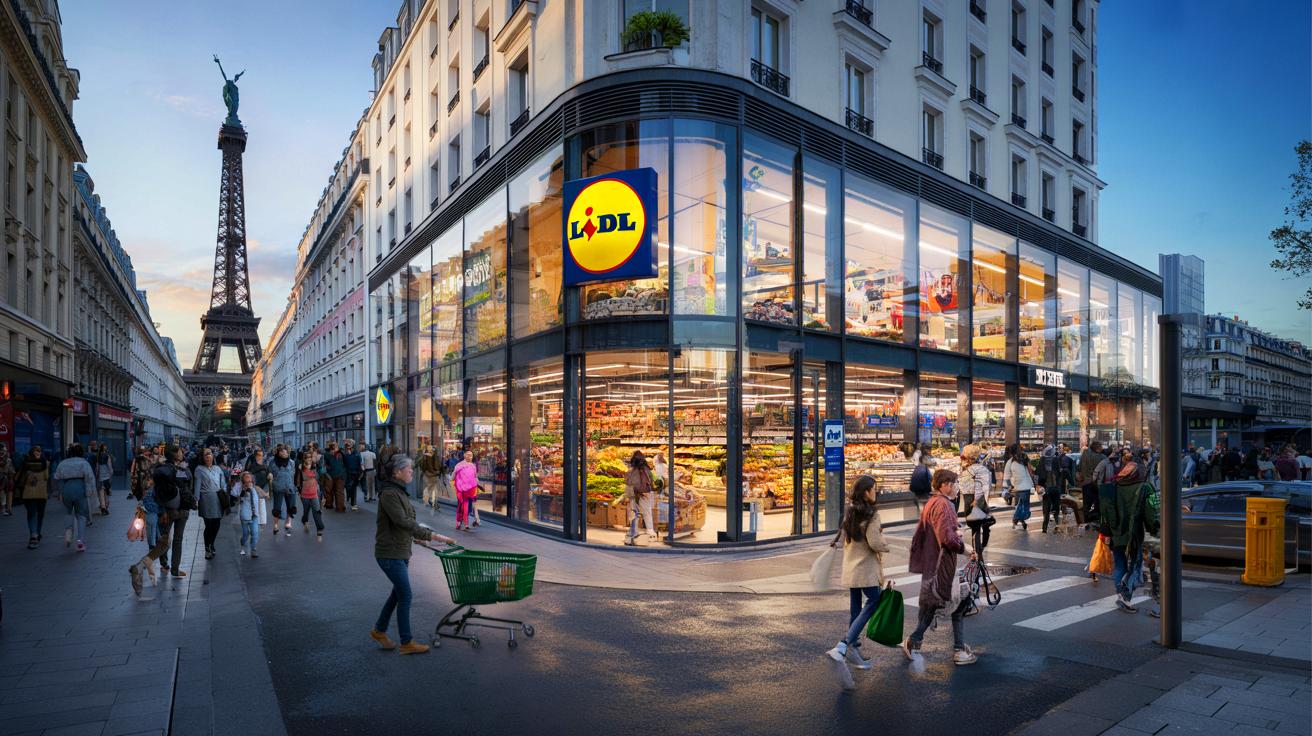 Voici le nouveau supermarché Lidl de 1 556 m² à Paris, après une ...